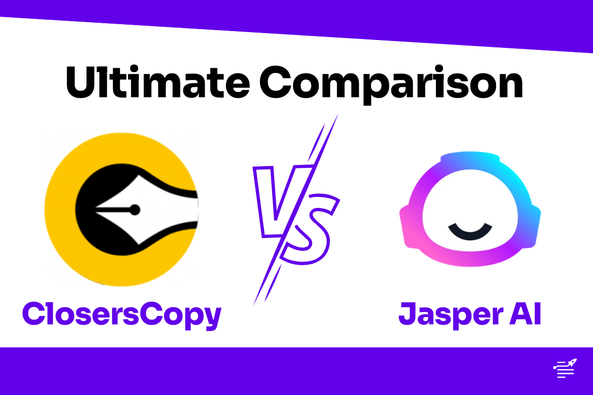 ClosersCopy vs Jasper AI - The Ultimate Comparison (2023)